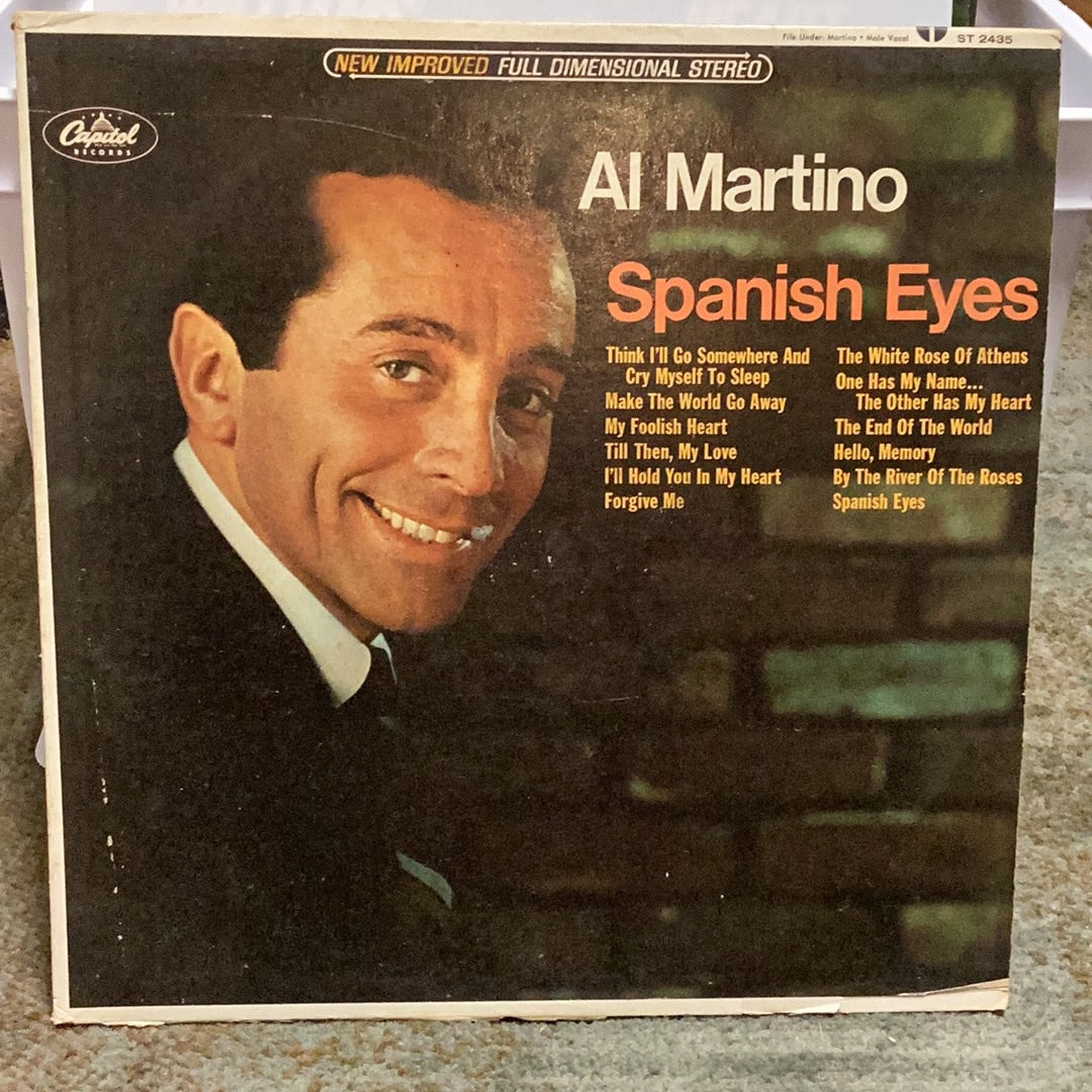 Al Martino - Spanish Eyes – Martin's Vintage Music Co.